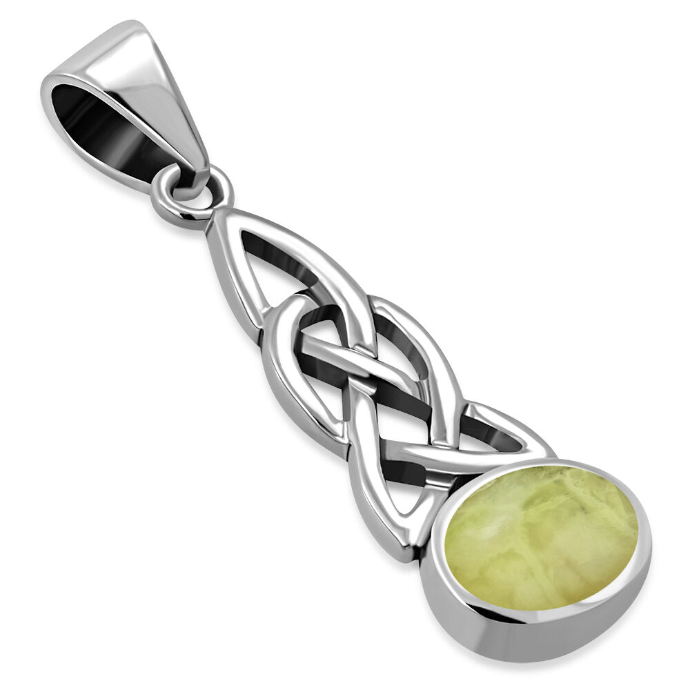 Scottish Marble Pendant-Hanging Celtic Knot – Celtic Design Scotland