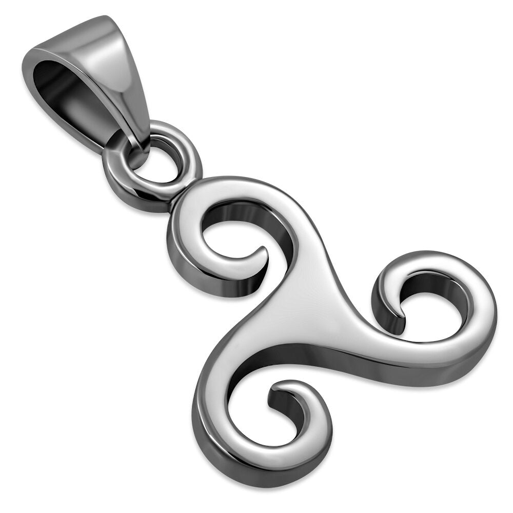 Triskele Pendant - Simple – Celtic Design Scotland