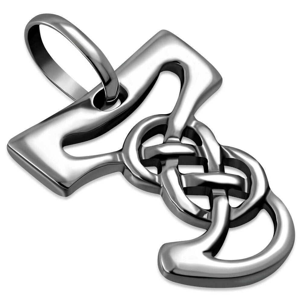 Celtic Letters - 'J' Pendant – Celtic Design Scotland