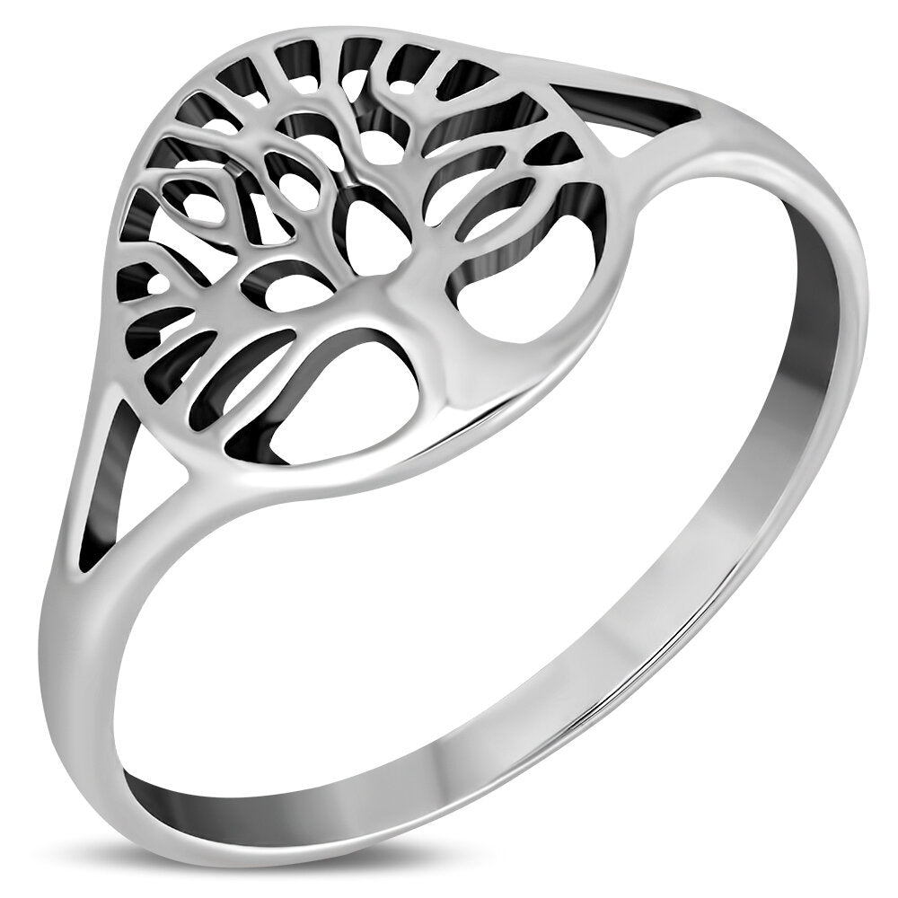 Tree of Life Ring - Simple Emblem – Celtic Design Scotland